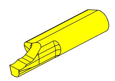 Inserts 105 - Face grooving from Ø 5.0 mm | HORN