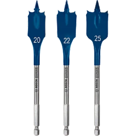 EXP SCS HEX Flachfräsbohrer Set, 3x 2608902107 | eltric Online Shop