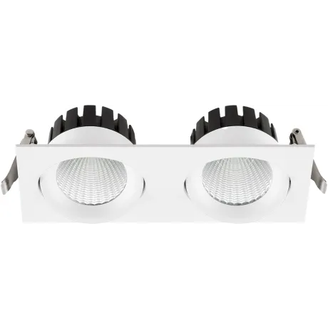 LED-Einbaustrahler QUADRI " - CCT-DIM IP54" | eltric Online Shop