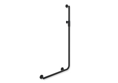 L-shaped support rail with magnetic shower head holder | HEWI